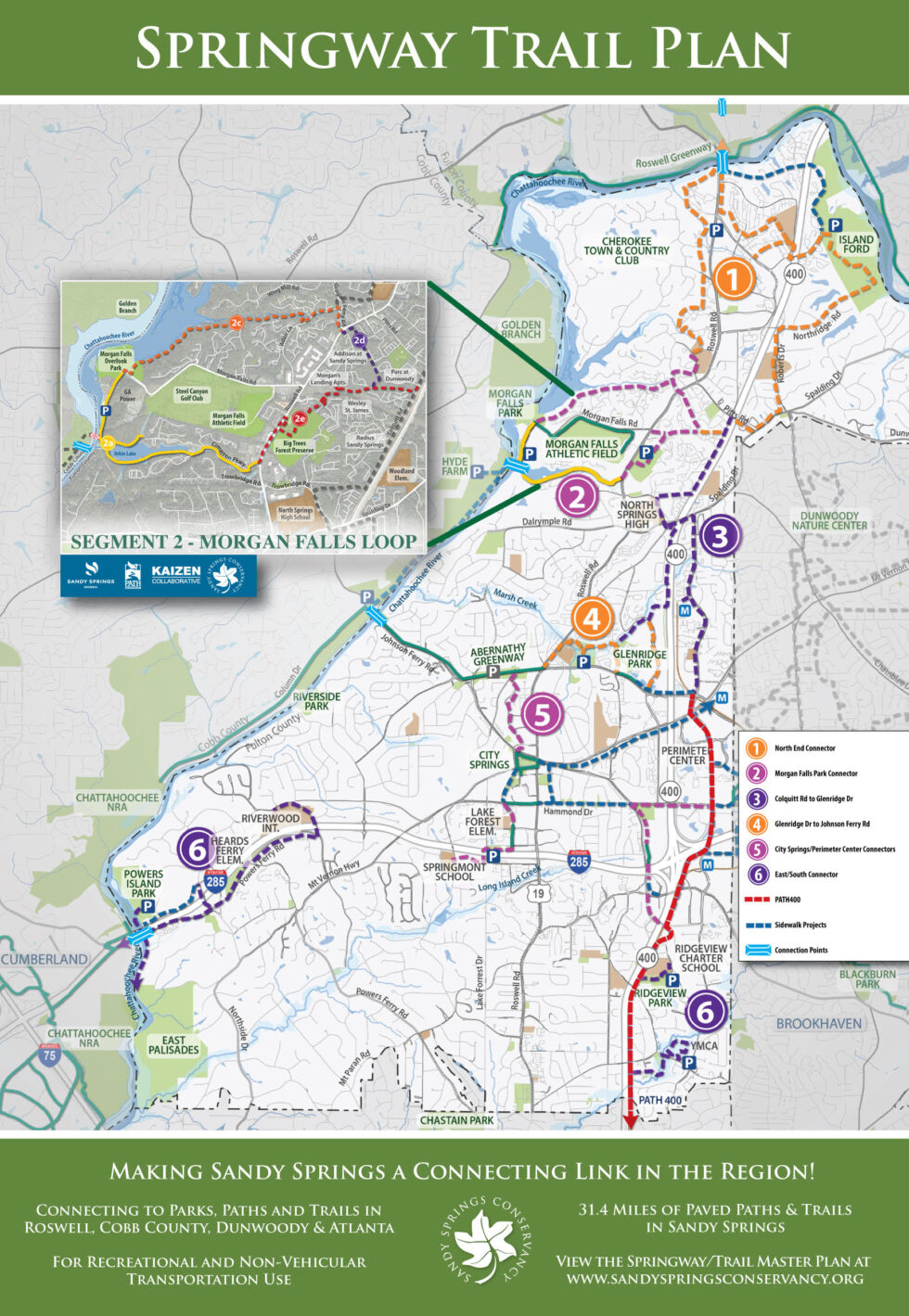 Springway Trail Plan - Sandy Springs Conservancy